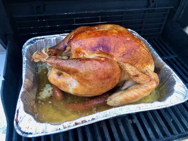 Grilled Turkey - Sear Marks